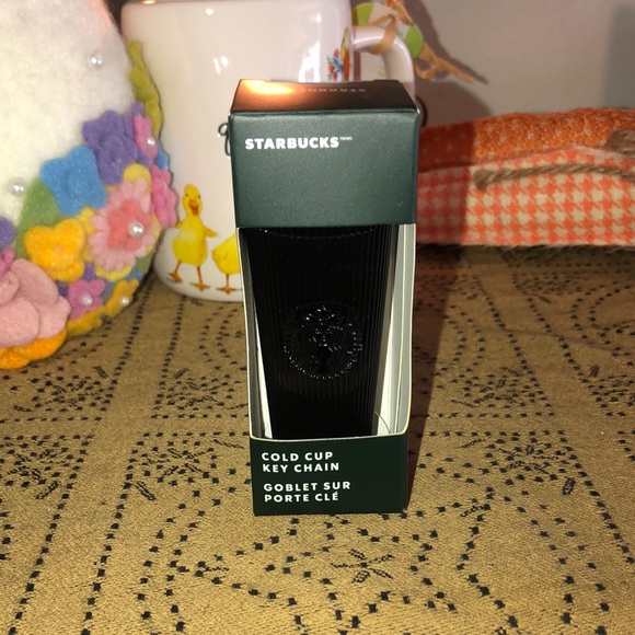 Starbucks | Accessories | Starbucks Black Cold Cup Key Chain | Poshmark